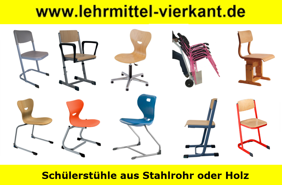 Schulstuhl, Schülerstuhl, Schülerstühle